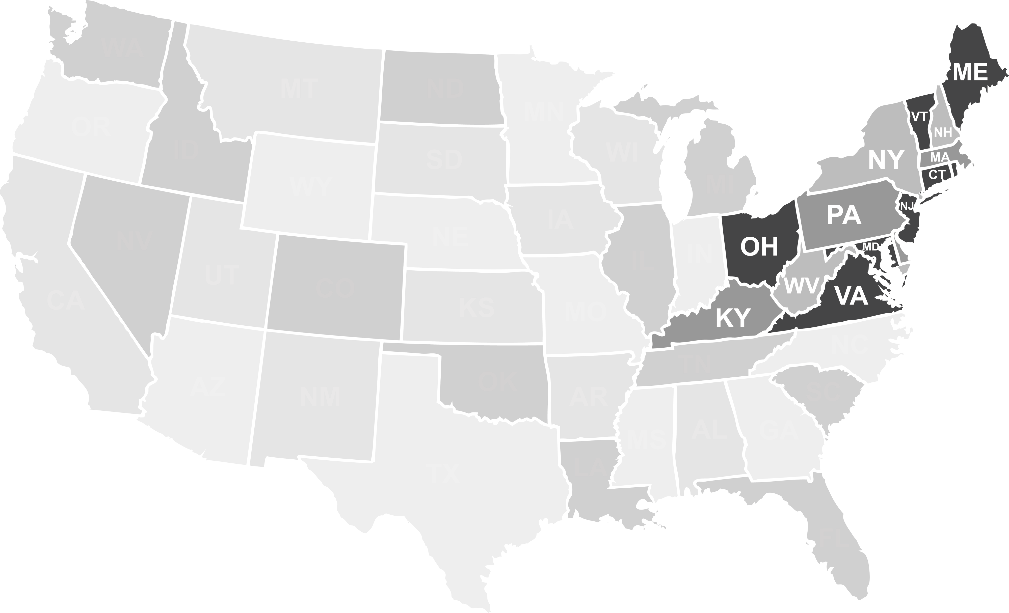 Trans Ova Satellite Run Dates